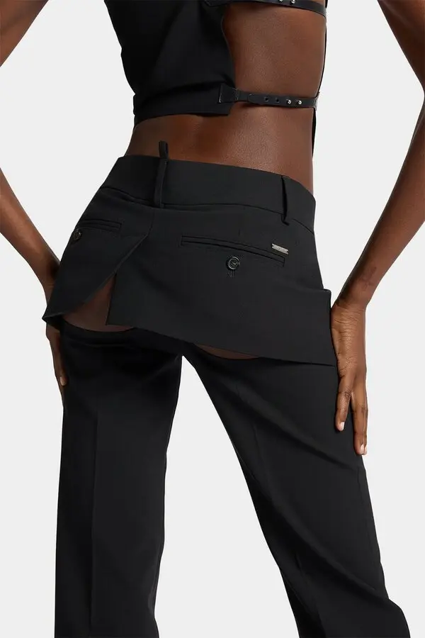 Dsquared2 Tailored Peek-a-boo Cigarette Pant