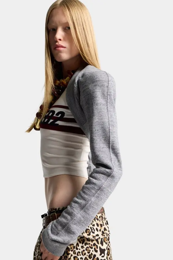 Dsquared2 Deep Cut Jersey Bolero