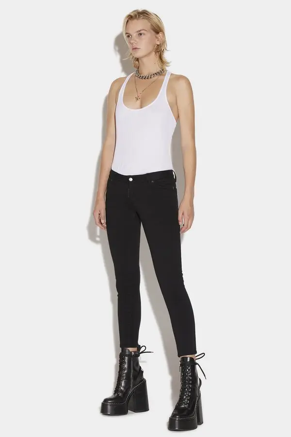 Dsquared2 Cropped Skinny Jeans