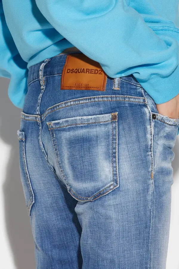 Dsquared2 Medium Surf Wash Jennifer Cropped Jeans
