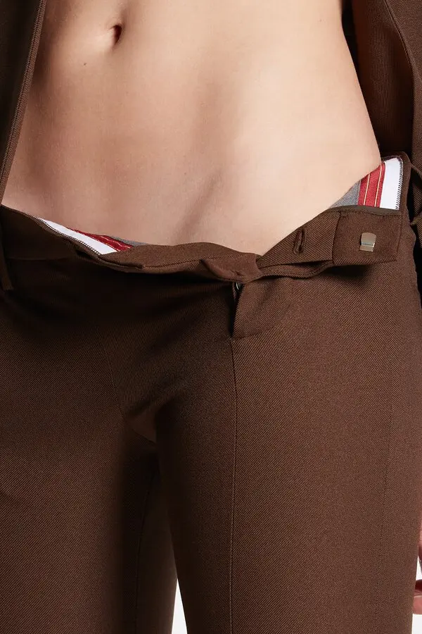 Dsquared2 Deana Side Open Pants