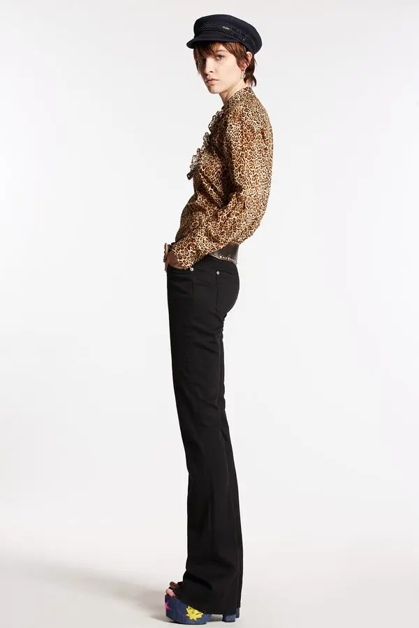 Dsquared2 Dyed Medium Waist Flare Twiggy Jeans