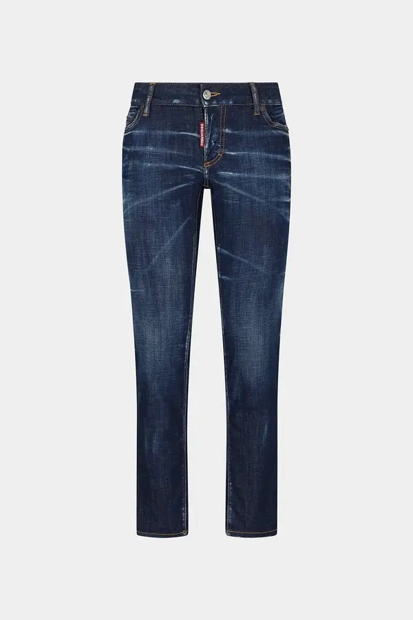 Dsquared2 Jennifer Jeans Dark Wash Skinny Fit - Blue