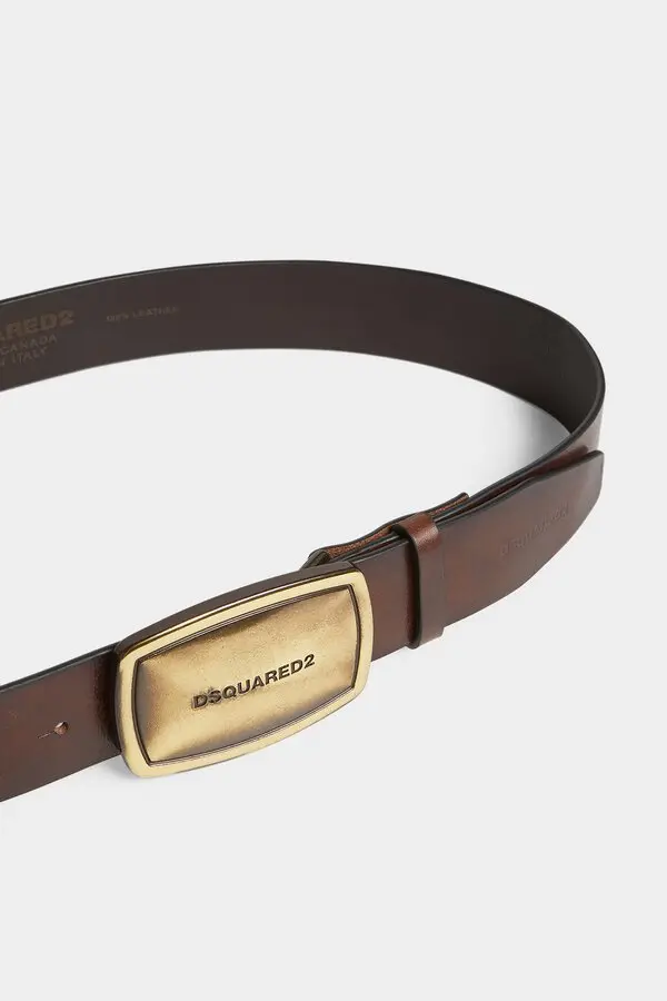 Dsquared2 Logo Plaque Belt