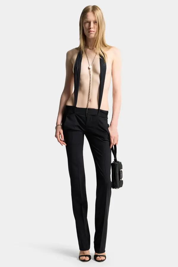 Dsquared2 Sheer Halterneck Jumpsuit
