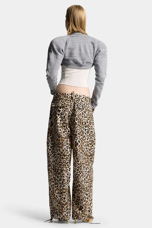 Dsquared2 Wild Print Parachute Pants