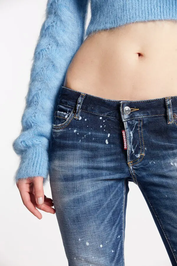 Dsquared2 Jennifer Sprinkle Wash Jeans - Blue