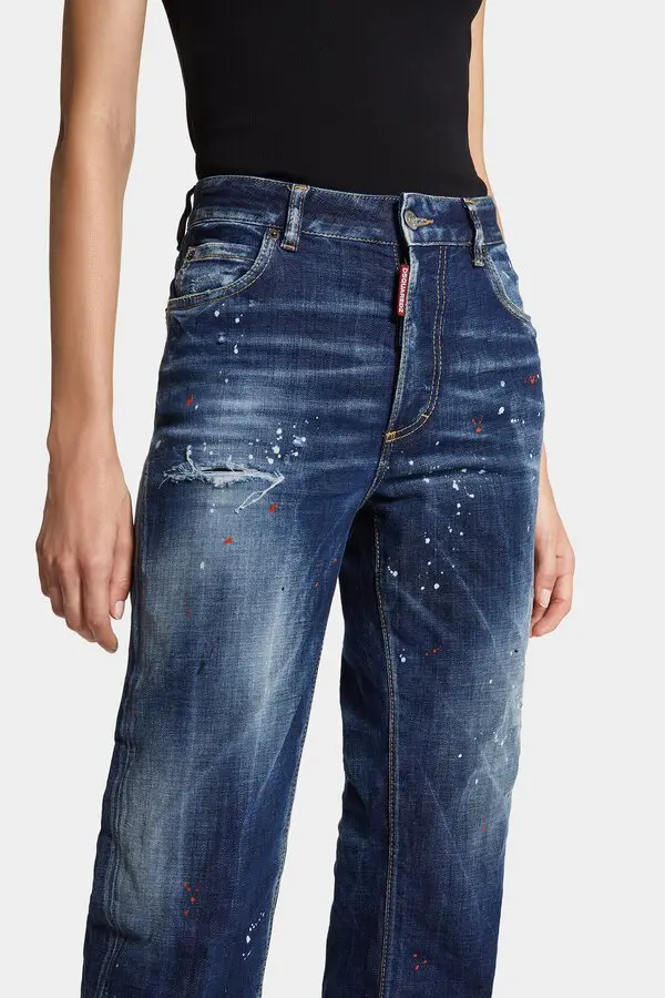 Dsquared2 Medium Easy Wash Boston Jeans