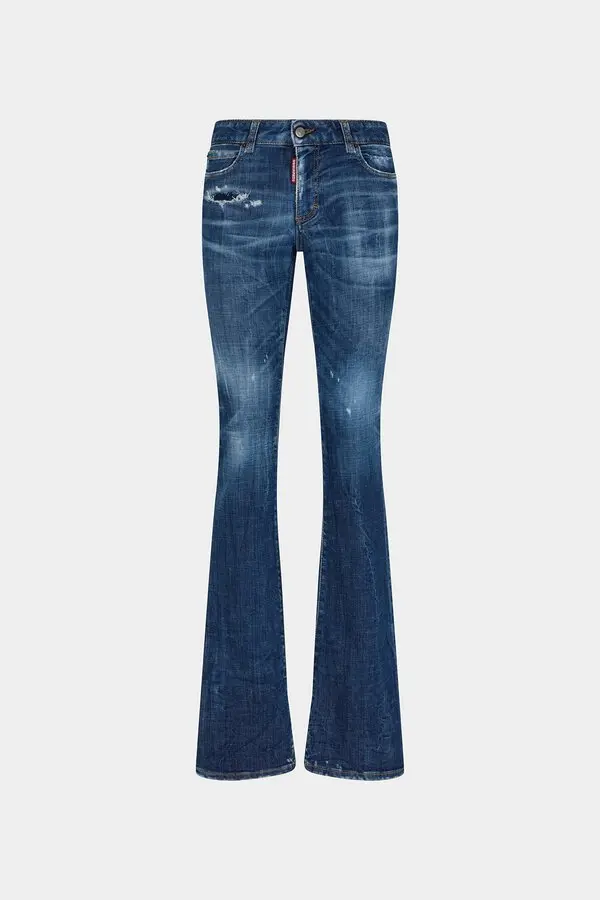 Dsquared2 Medium Waist Flare Jeans