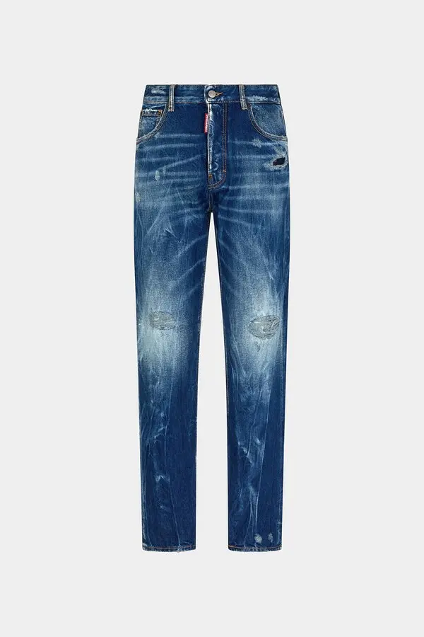 Dsquared2 Grey Wash 642 Jeans - Blue