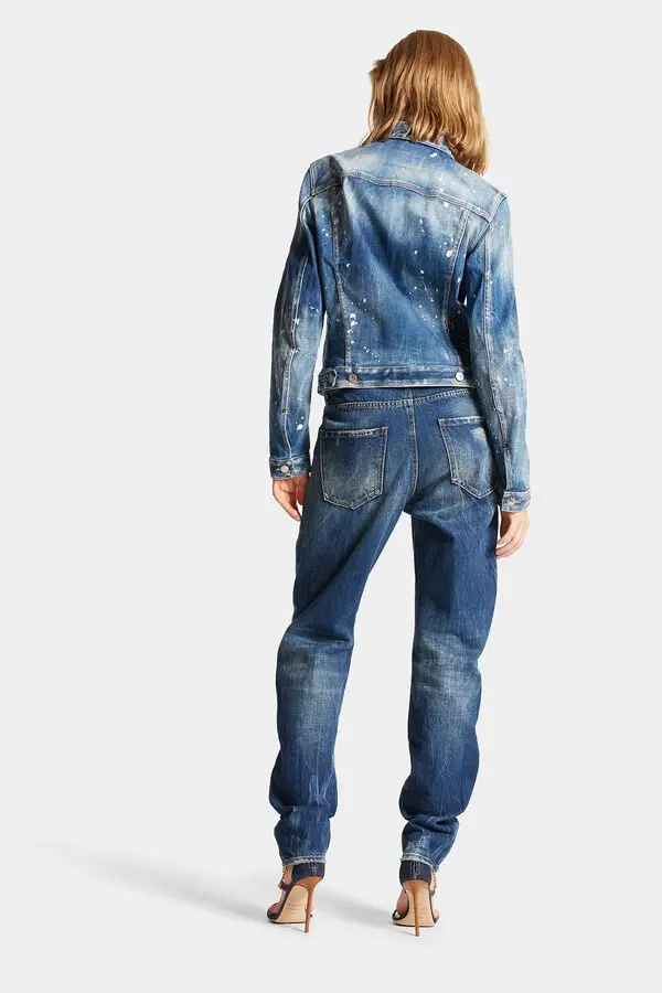 Dsquared2 Grey Wash 642 Jeans - Blue