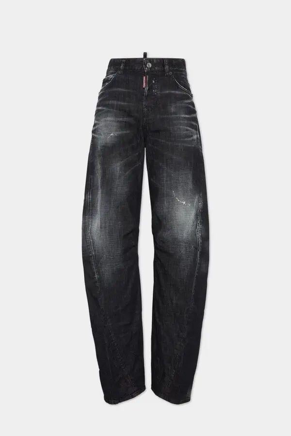 Dsquared2 Wash Twisted Jeans - Black