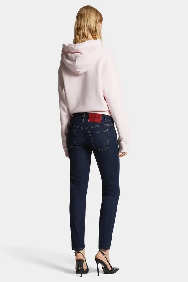 Dsquared2 Jennifer Jeans In Dark Rinse
