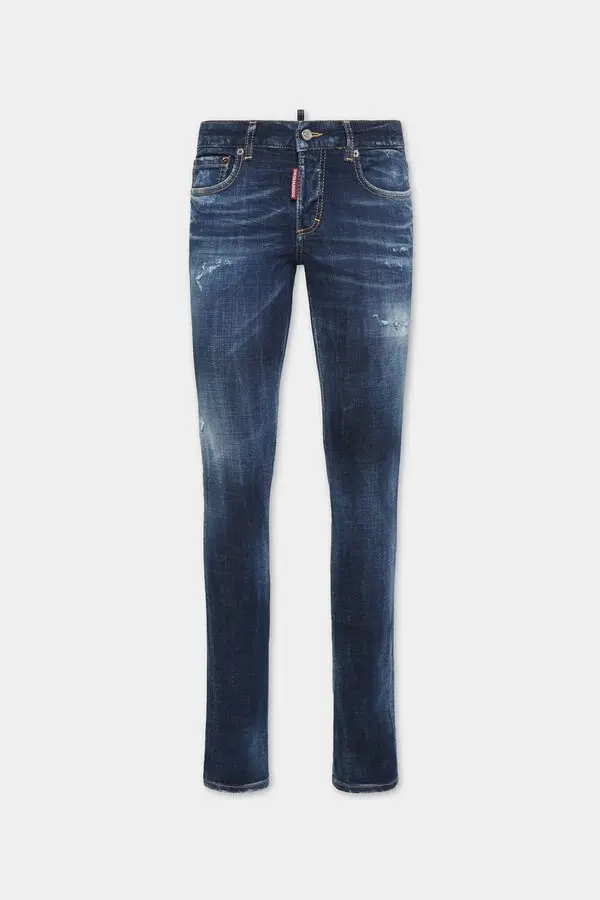 Dsquared2 Ducati X Leona Dark Wash Jeans - Blue