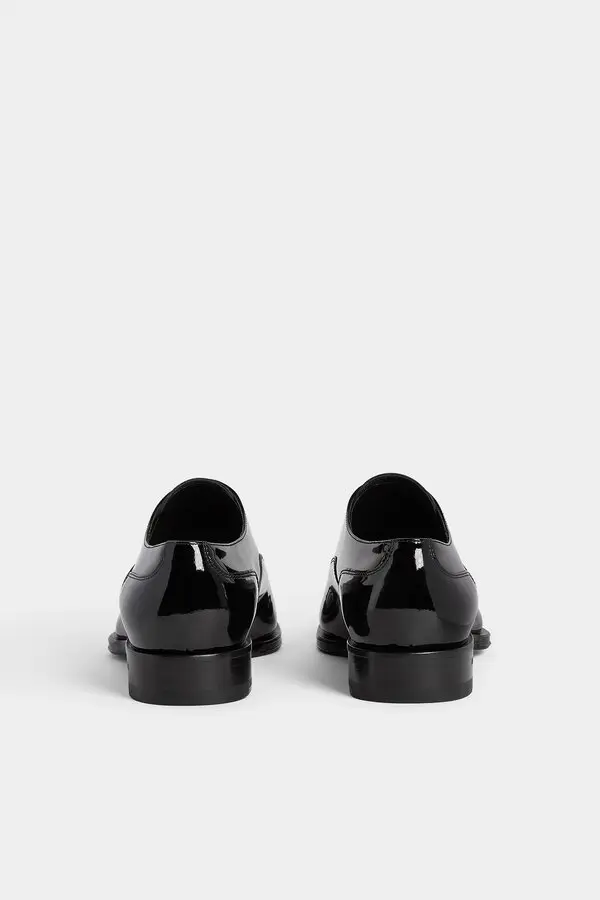 Dsquared2 Patent Leather Oxford Shoes