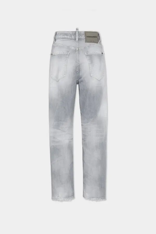 Dsquared2 Brushed Wash Boston Jeans - Grey