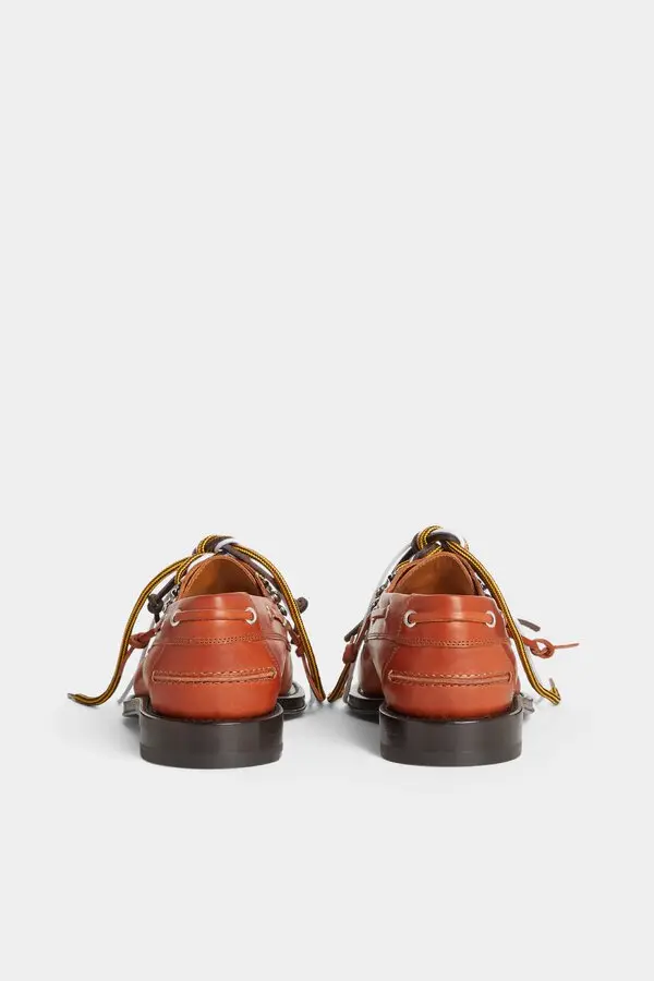 Dsquared2 Magliano Leather Boat Shoe