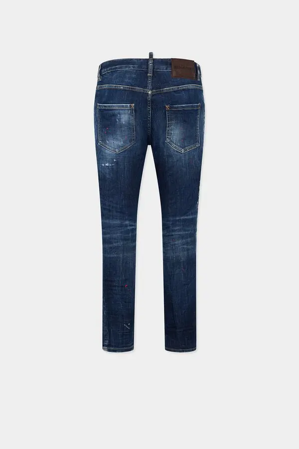 Dsquared2 Teddy Jeans" Distressed Denim