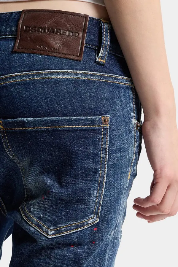 Dsquared2 Teddy Jeans" Distressed Denim