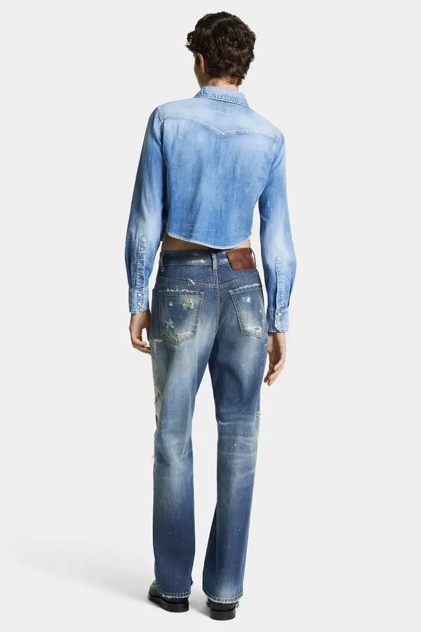 Dsquared2 Medium Sand Wash San Diego Jeans