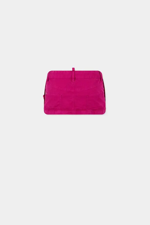 Dsquared2 Embroidered Rosette Mini Skirt