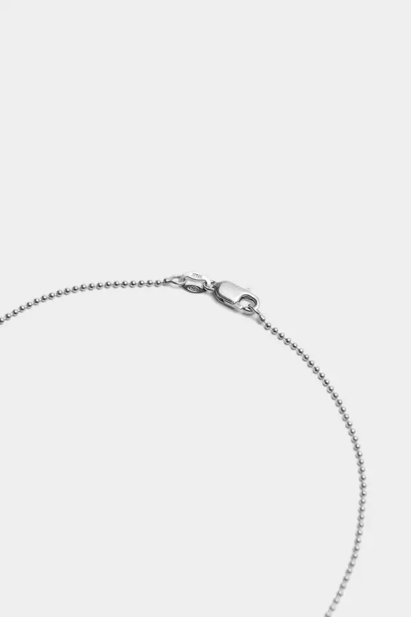 Dsquared2 Cross Pendant Necklace With Crystal Embellishments