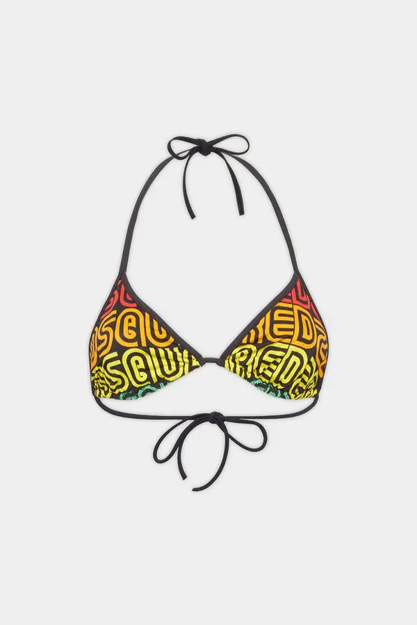 Dsquared2 Allover Logo Triangle Top