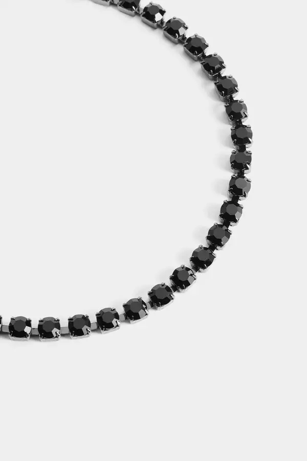 Dsquared2 Crystal Necklace - Black
