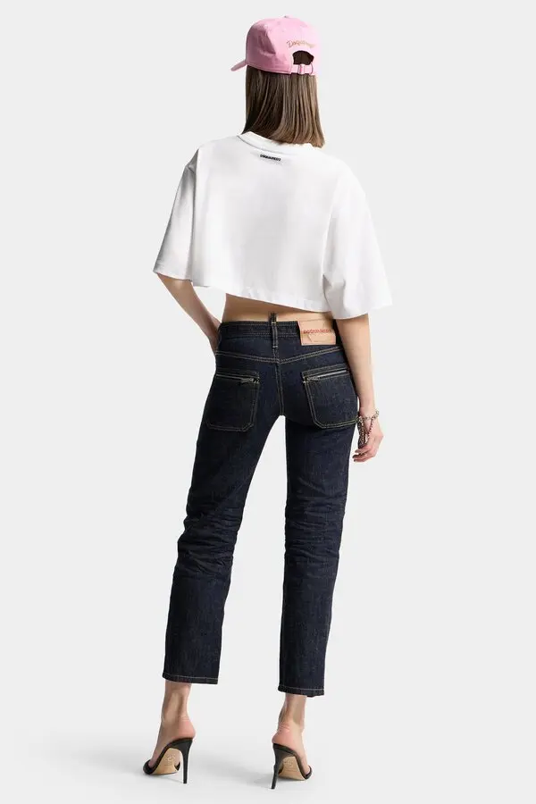 Dsquared2 Dark Weight Wash Jenna Jeans