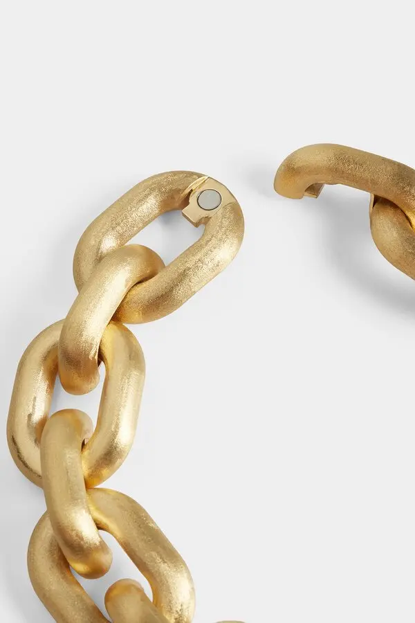 Dsquared2 Tone Chunky Link Chain Necklace