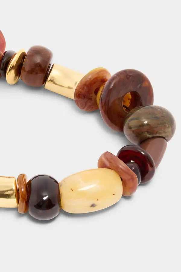 Dsquared2 Tasseled Beaded Necklace