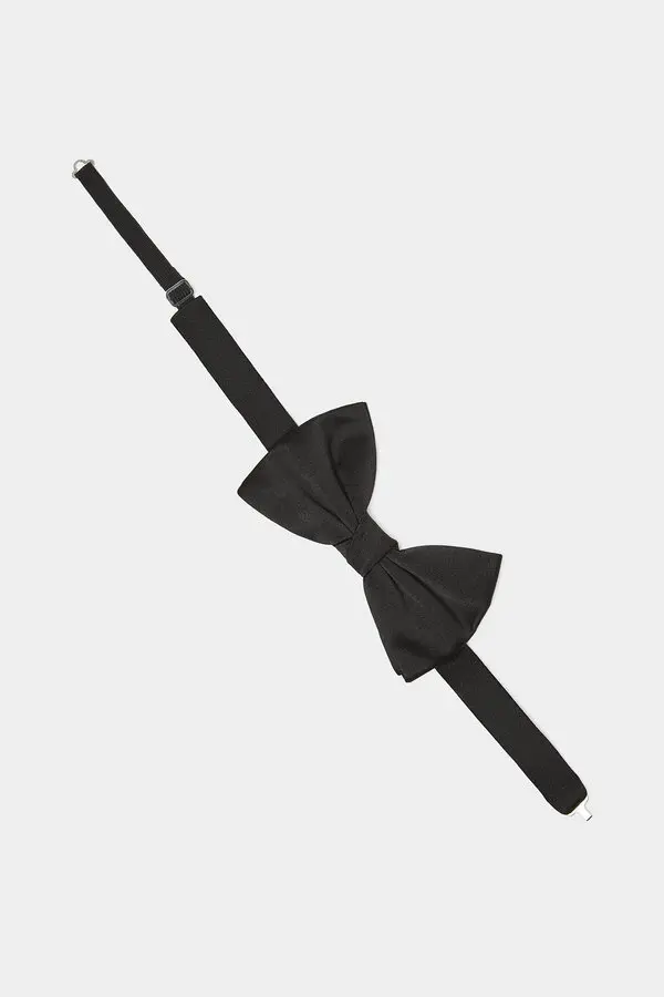Dsquared2 Classic Ready-tied Silk Bow Tie - Black