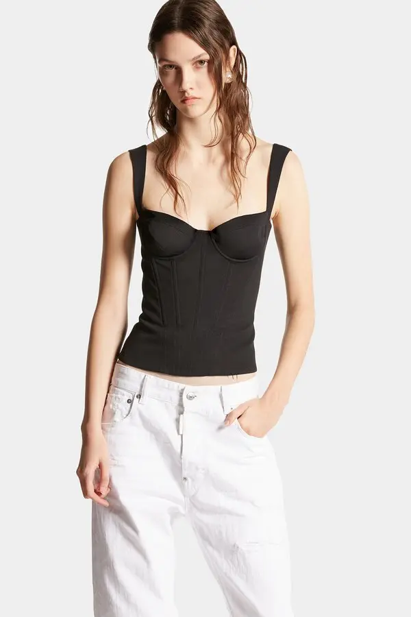 Dsquared2 Deena Bustier Top