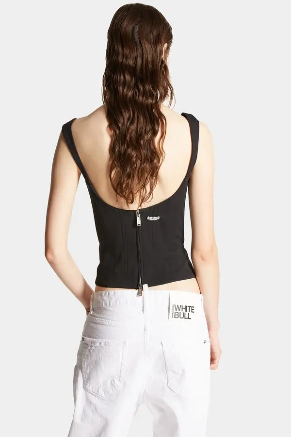 Dsquared2 Deena Bustier Top