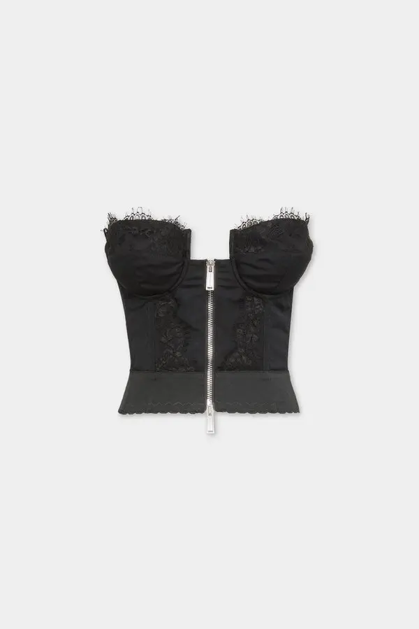 Dsquared2 Vaquera X 80s V Bra - Black