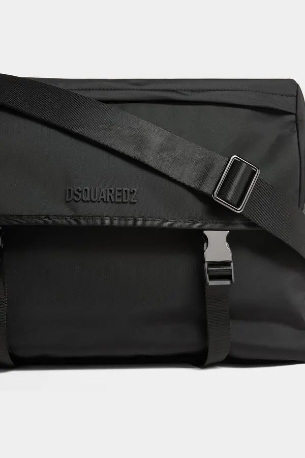 Dsquared2 Technical Fabric Messenger Bag