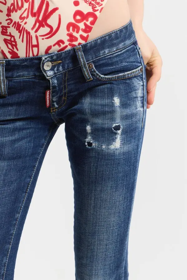 Dsquared2 Dark Wash Venus Jeans - Blue