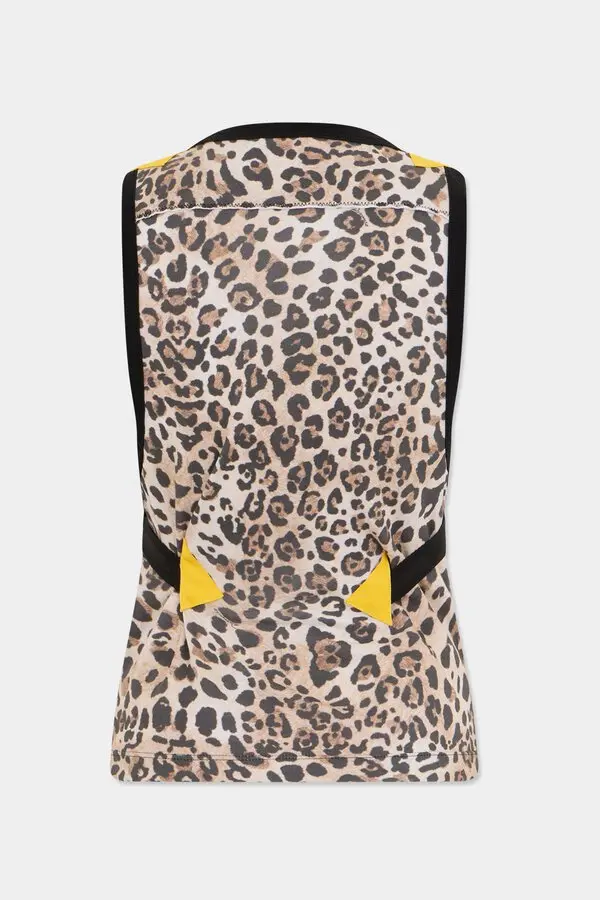 Dsquared2 Wild2" Print Tank Top - Black