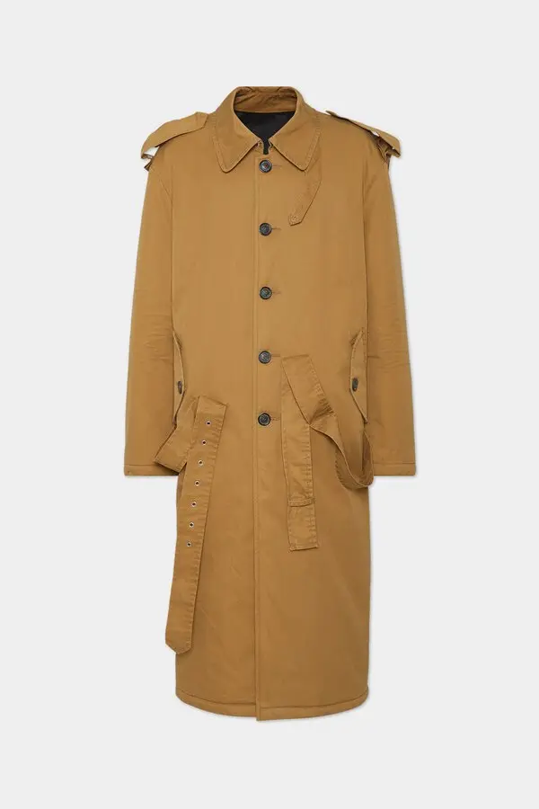 Dsquared2 Magliano X Protesta Trench Coat - Black