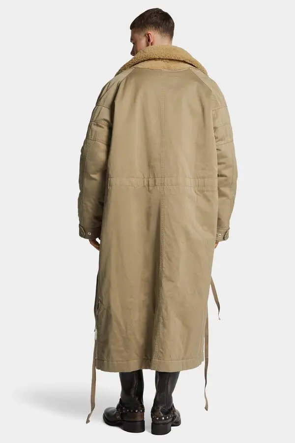 Dsquared2 Raw Cut Washed Parka