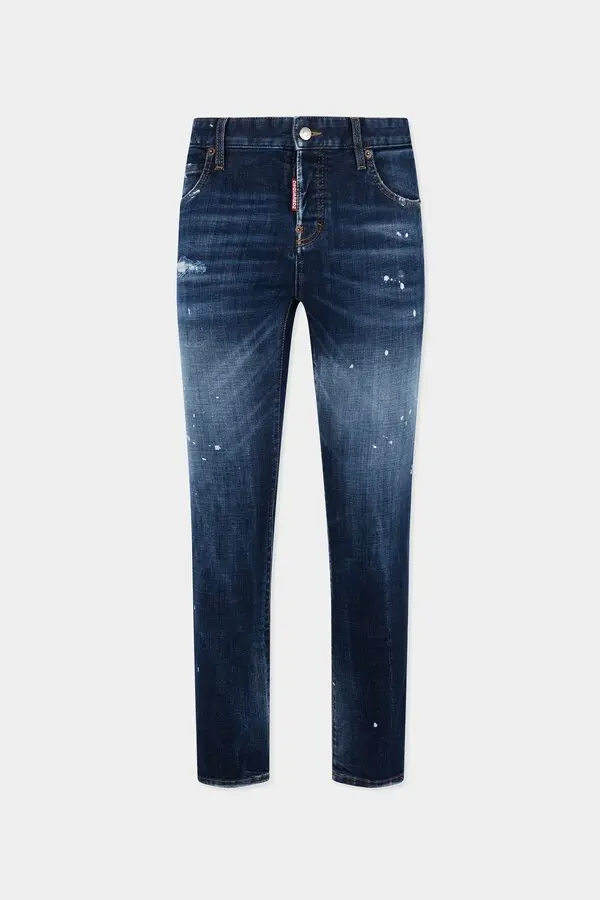 Dsquared2 Medium Easy Red Spots Teddy Jeans - Blue