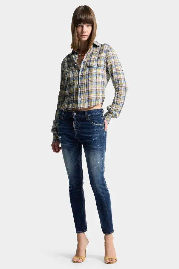 Dsquared2 Medium Easy Red Spots Teddy Jeans