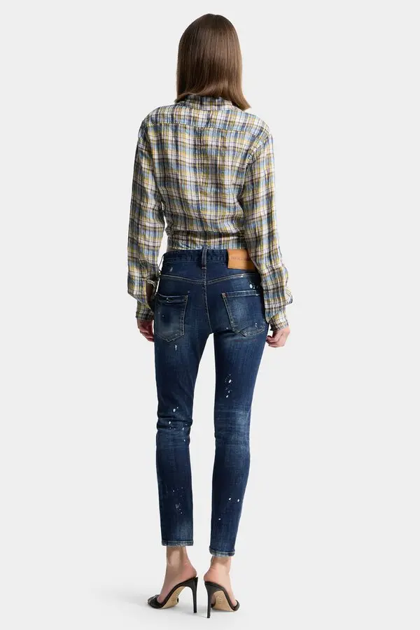 Dsquared2 Medium Easy Red Spots Teddy Jeans