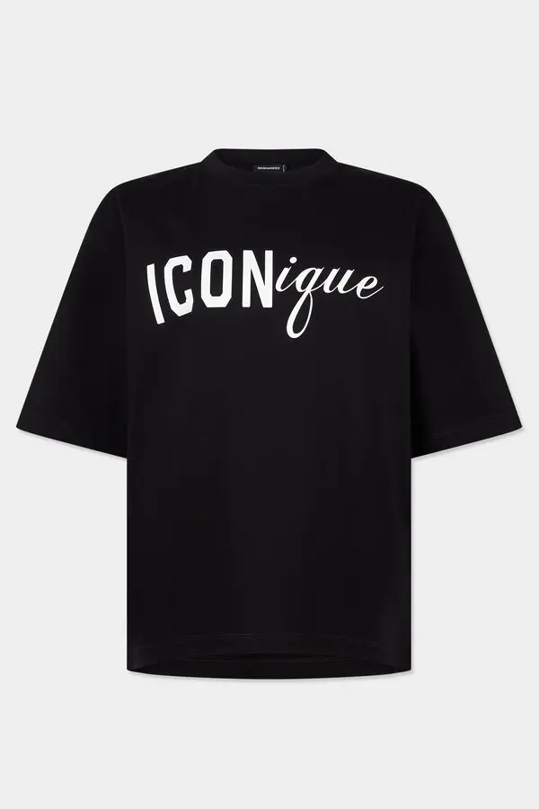 Dsquared2 Iconique Cotton T-shirt - Black