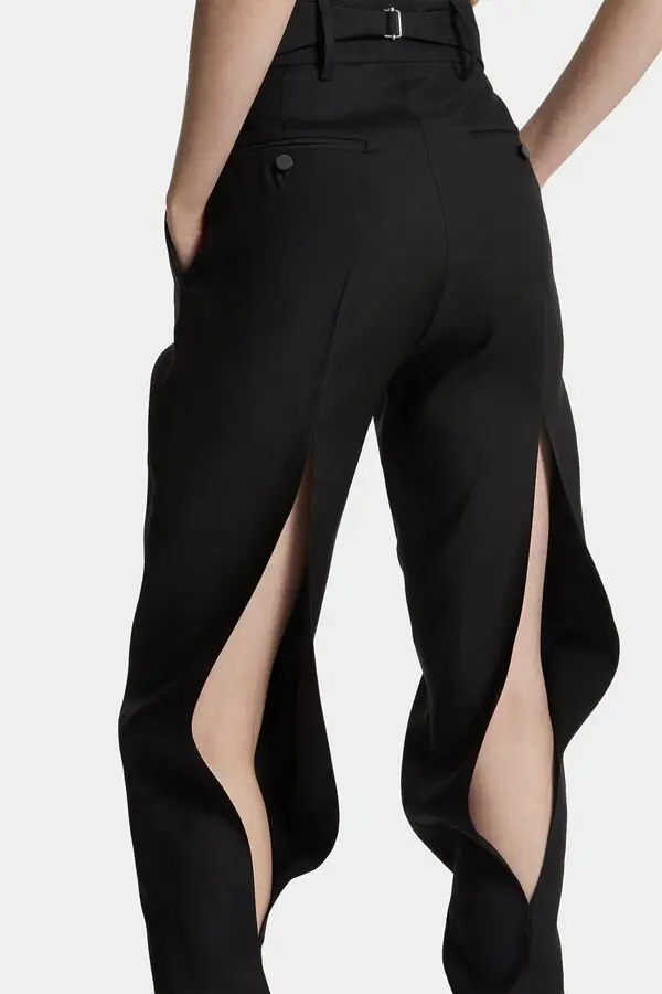 Dsquared2 Tailored Silk-wool Evening Pants