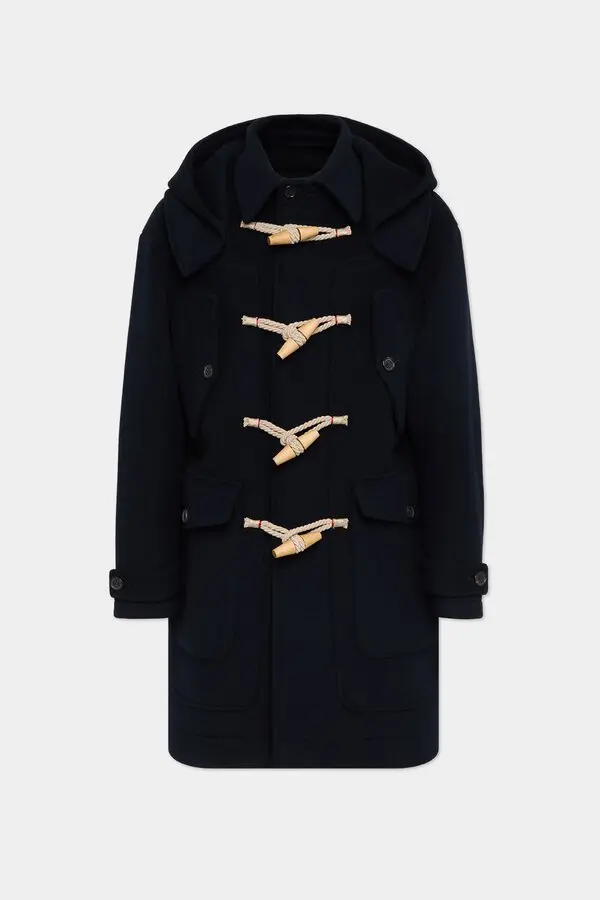 Dsquared2 Duffle Coat - Blue