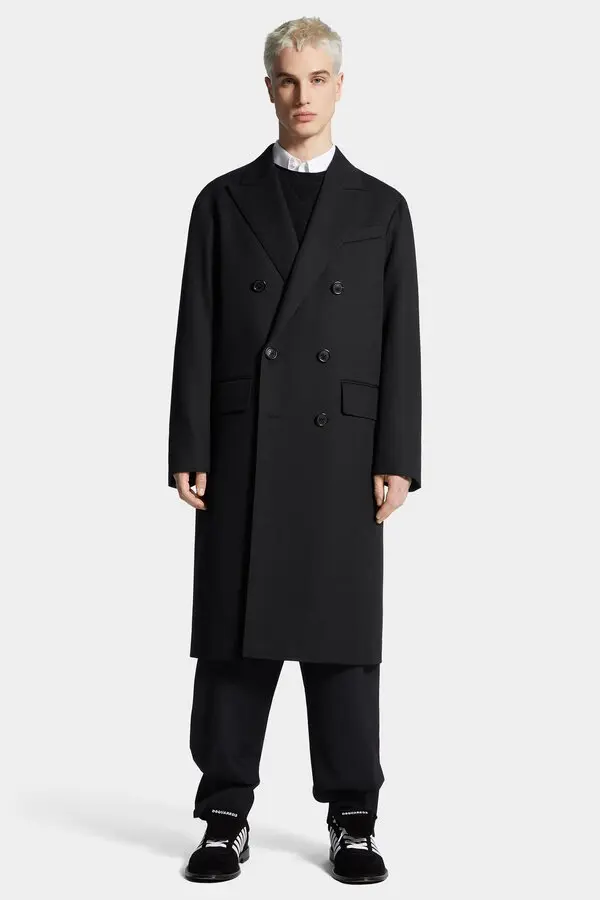 Dsquared2 Evening Double-breasted Coat