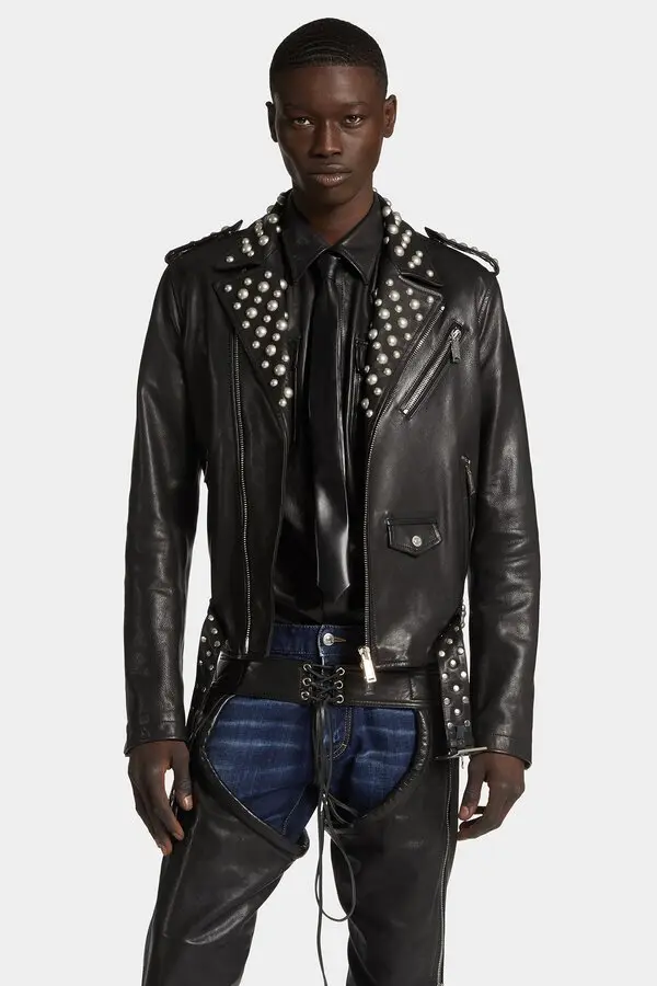 Dsquared2 80s Studded Leather Kiodo