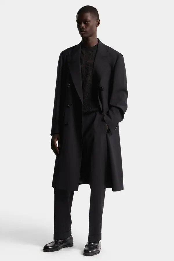Dsquared2 Tailored Double Breasted Coat