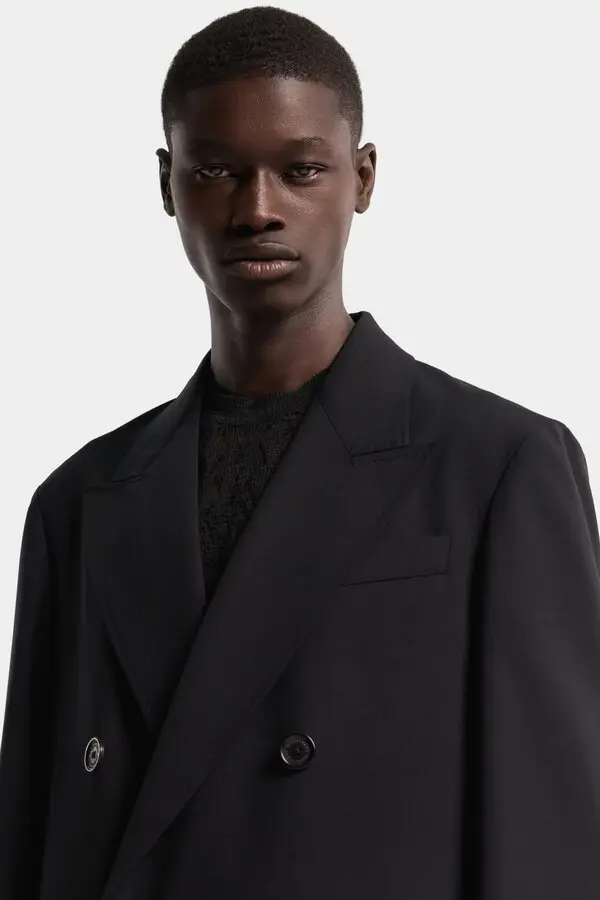 Dsquared2 Tailored Double Breasted Coat